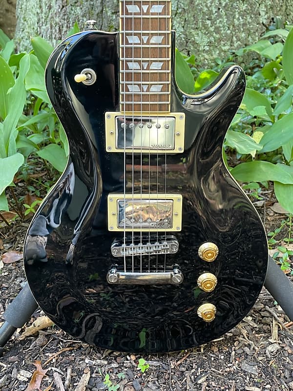 Hamer XT Series Monaco Single Cutaway 2000's-2010's - Black | Reverb