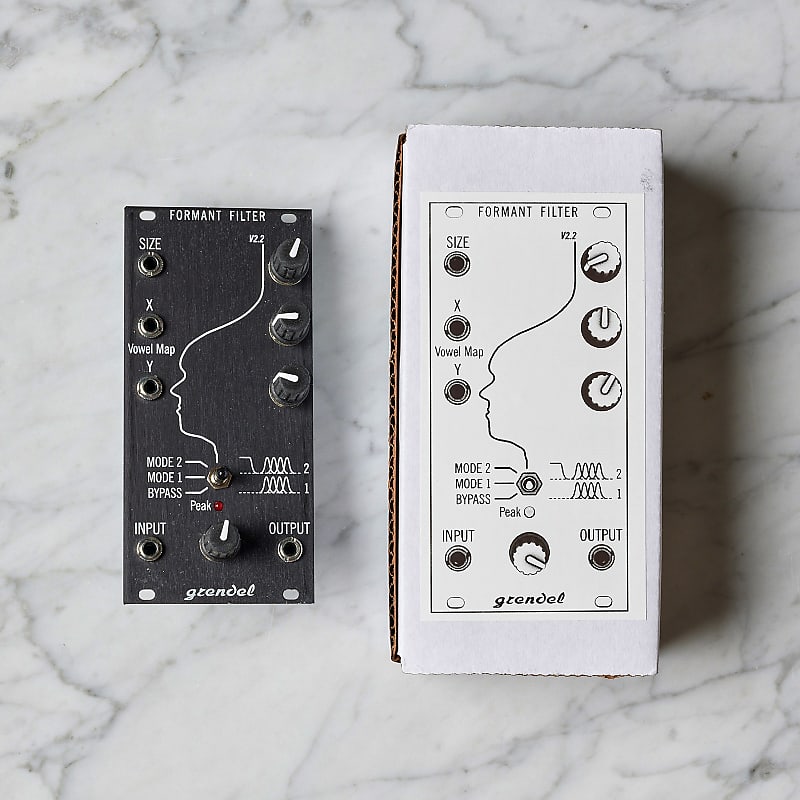 Grendel Formant Filter - Black eurorack voice filter module | Reverb