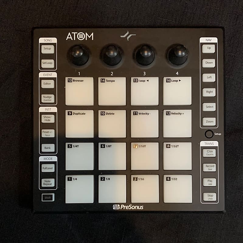 Used Presonus ATOM USB Production and Performance Pad | Reverb