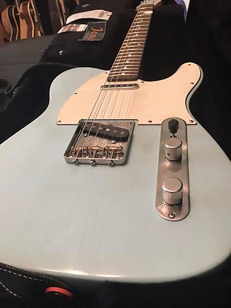 Iconic Custom Guitars 67T Telecaster 2016 Aged Sonic Blue | Reverb