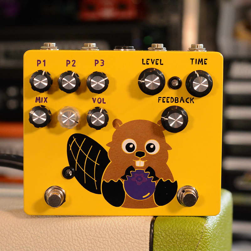 Bea-Verb Reverb-Delay - Yellow | Reverb Canada