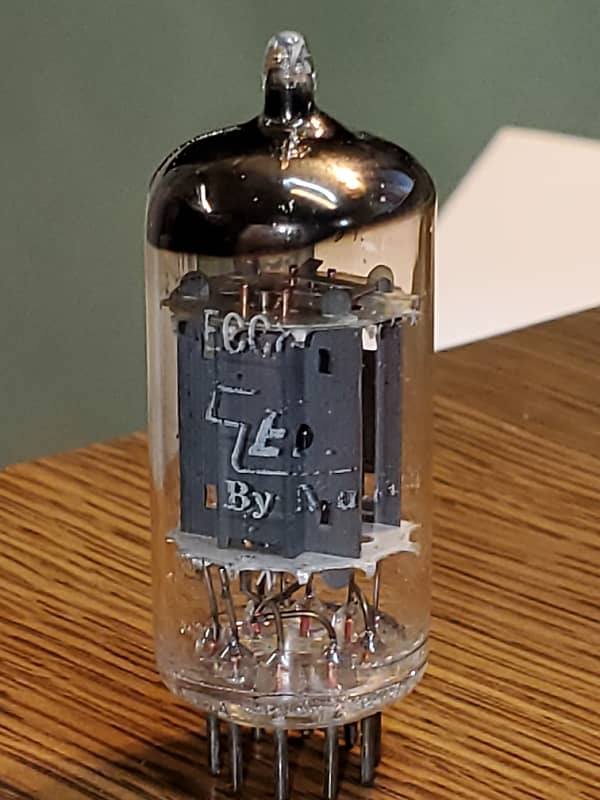 Mullard 12AX7 etched codes MaxiPreamp2/TV-7 tested (1) tube | Reverb