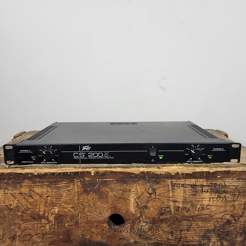 Peavey CS-200X Stereo Power Amplifier | Reverb