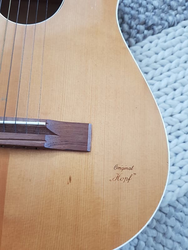 Alte Gitarre Guitar Hopf Original Wandervogel Made in Germany | Reverb