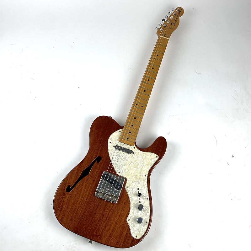1998 Fender Telecaster Thinline '68 Reissue - Mahogany Maple | Reverb