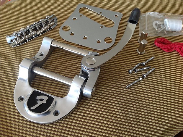 Genuine Fender Custom Bigsby B5 Telecaster Vibrato Kit with | Reverb