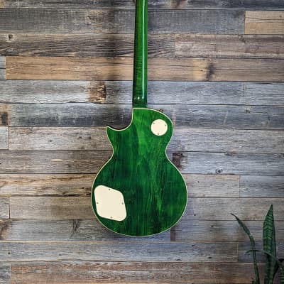 (16485) Jay Turser JT- 220 Serpent -Emerald Green | Reverb