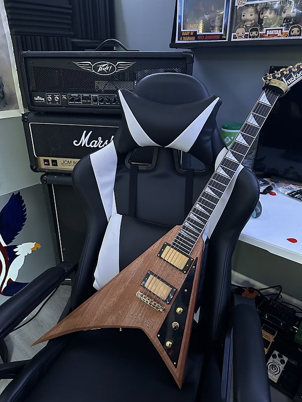 Jackson Randy Rhodes V with EMG pickups | Reverb