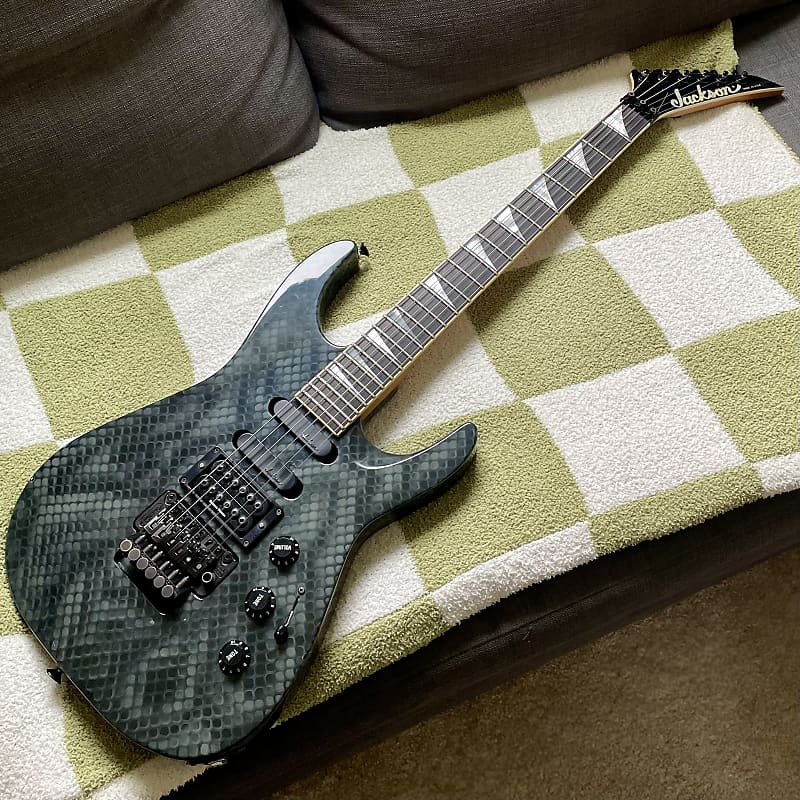 Vintage 1990 USA Jackson Fusion Snakeskin *Price Drop* | Reverb