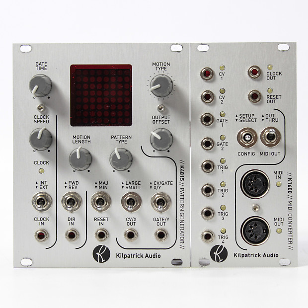 Kilpatrick Audio K4815 Pattern Generator & K1600 MIDI | Reverb