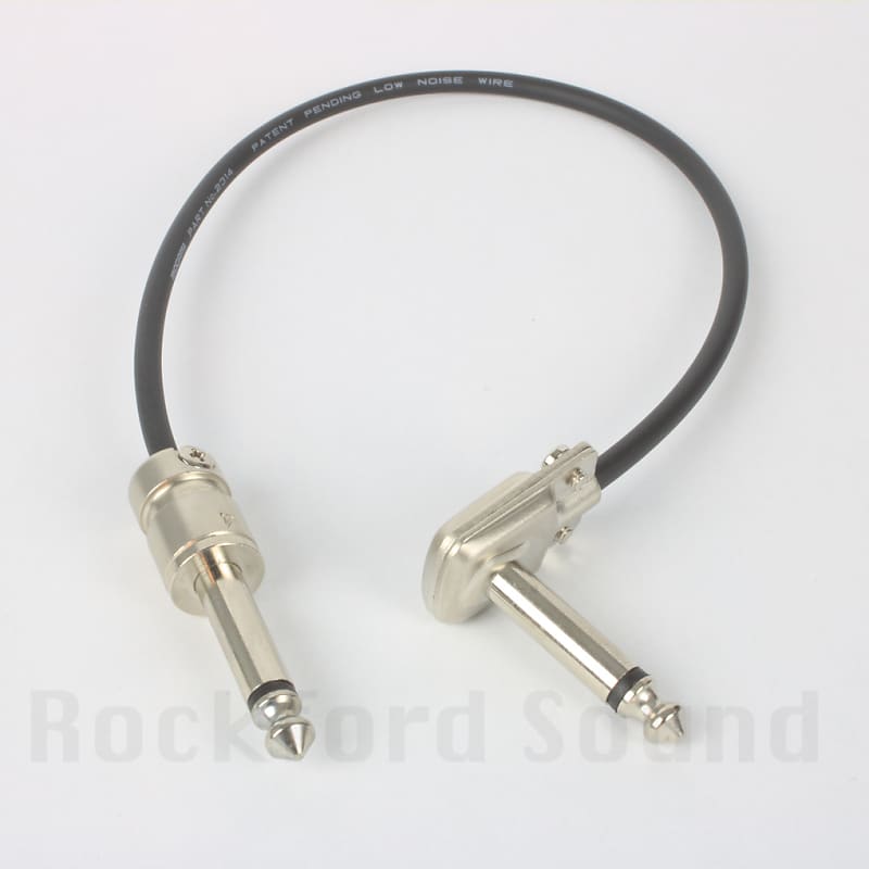 Mogami W2314 Patch Cable | 20 Inch | Right Angle to Straight | Reverb