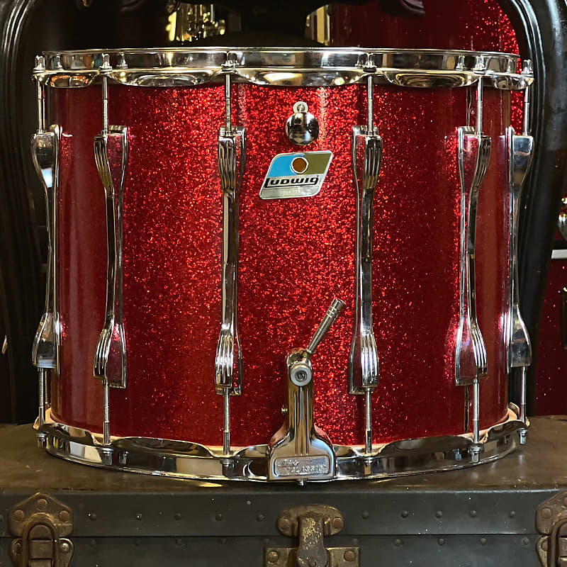 VINTAGE 1970's Ludwig 12x15 Challenger Marching Snare Drum in | Reverb