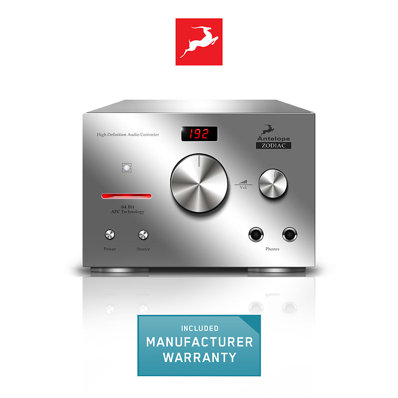 Antelope Audio Zodiac DAC High Definition 192kHz D/A | Reverb