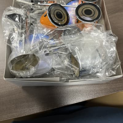 Neil Peart RUSH Chromy Miniature Replica Drum Kit | Reverb