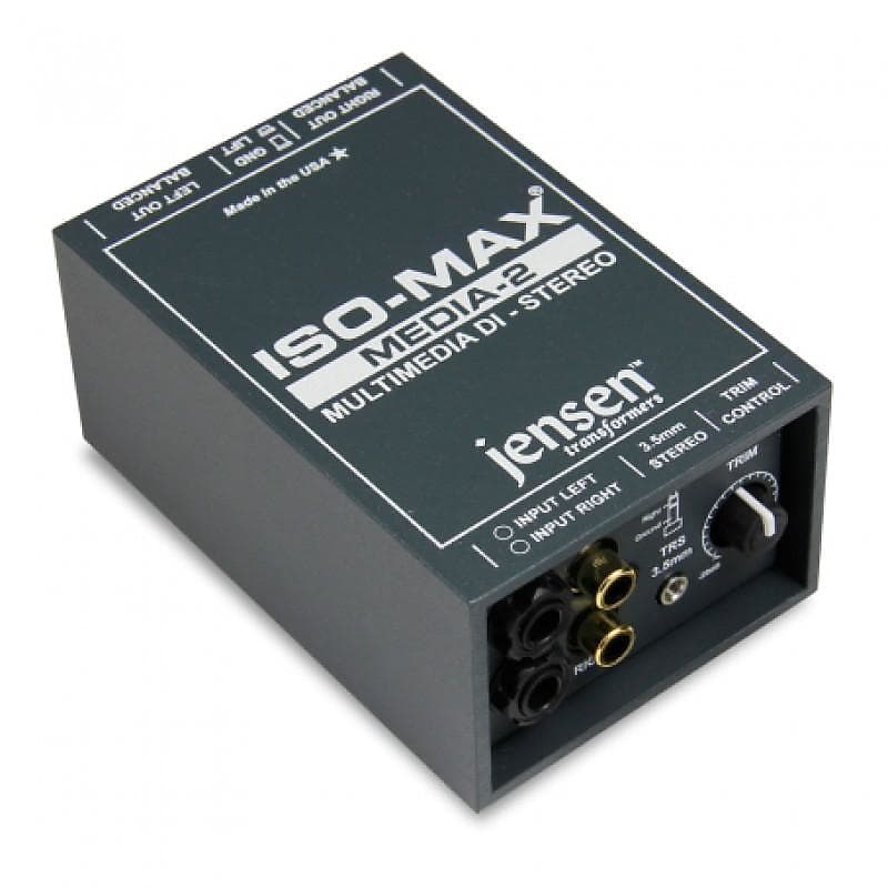 Jensen Transformers MEDIA-2 Two Channel Direct Box | Reverb