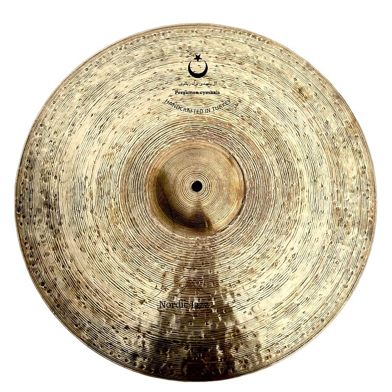 Pergamon Cymbals Nordic Jazz Series 22'' Paper Thin Crash | Reverb