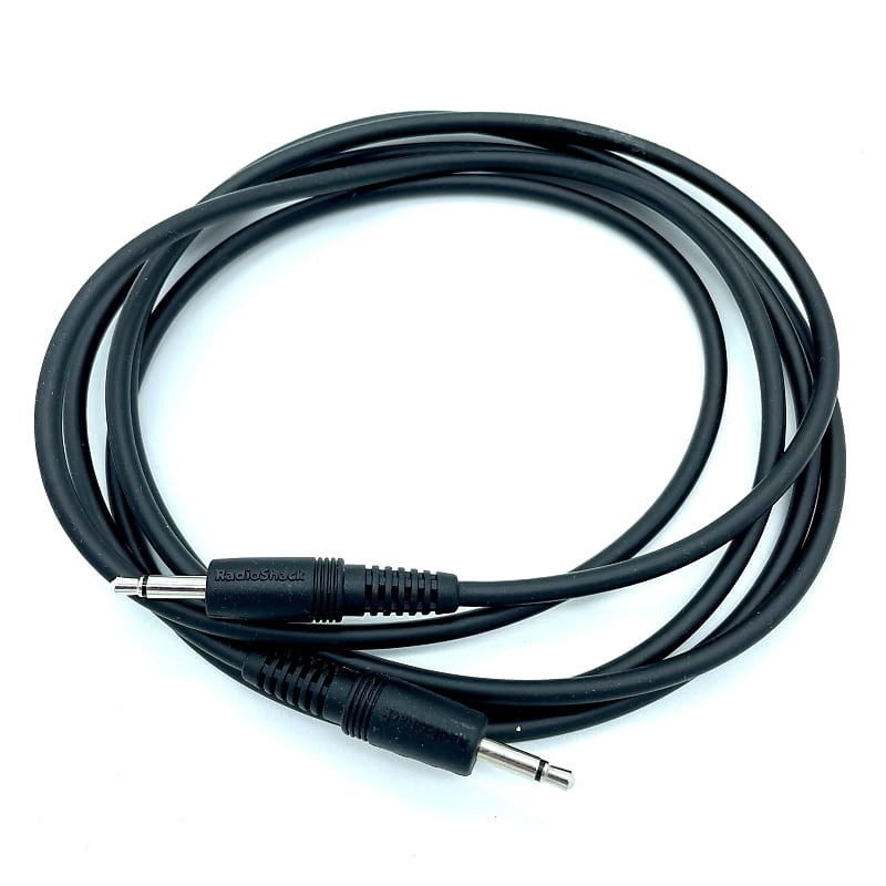 Radioshack 1/8in to 1/8in 6ft RCA Cable | Reverb