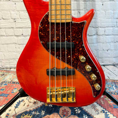Pedulla Rapture 2000 AAA RBJ2-5 - Cherry Sunburst | Reverb