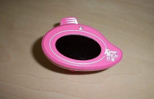 Tune Tech Tt-10 Clip on Chromatic Tuner Pink | Reverb