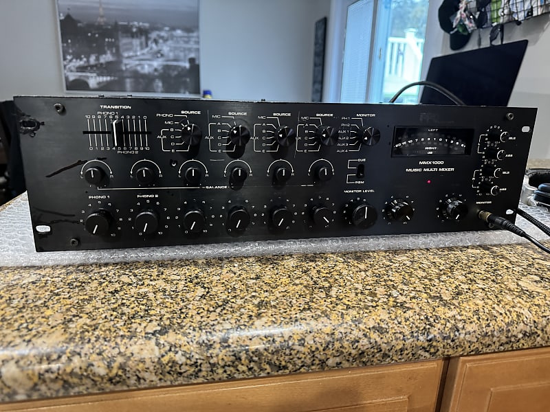 Numark PPD MMX1000 Rotary 19” DJ Club Music Multi Mixer MMX | Reverb