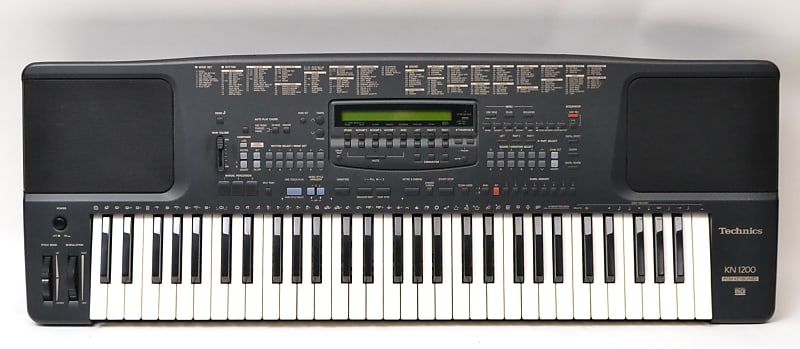 Vintage Technics KN1200 Synthesizer Keyboard W/Bag, Manuals | Reverb