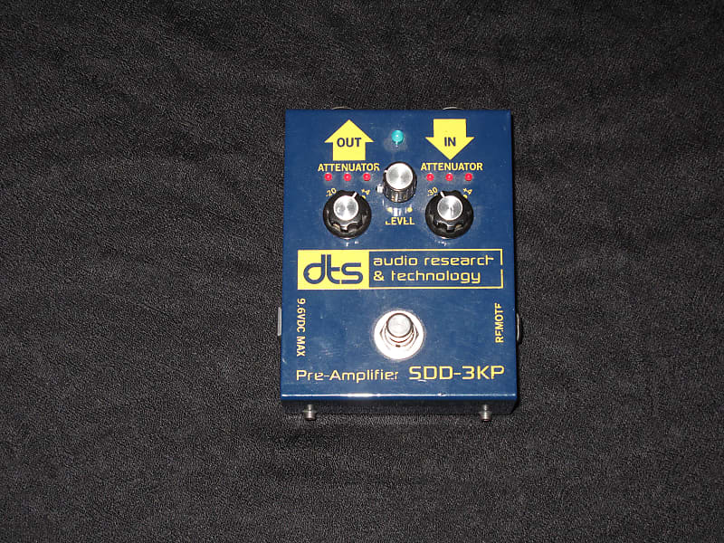 dts SDD-3KP Pre Amp Pedal SDD-3000 U2 Korg | Reverb