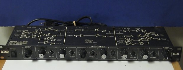 Rane SM26 6 Six-Channel Rackmountable Splitter Mixer! | Reverb