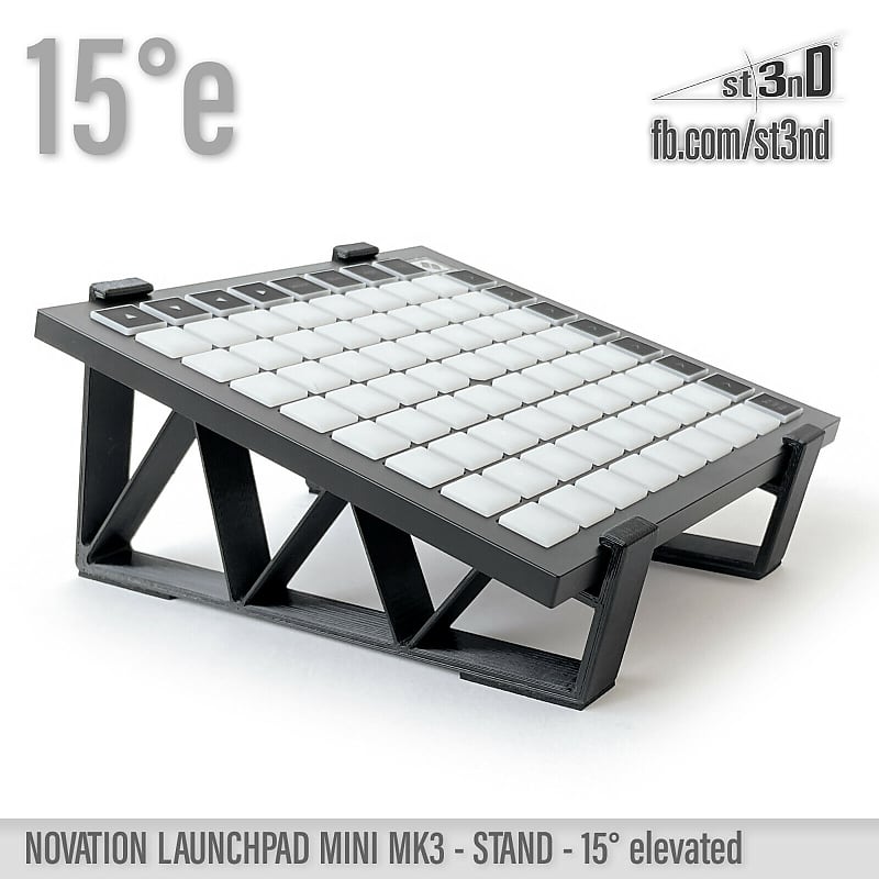 STAND for Novation Launchpad Mini MK3 - 15° - Raised (by | Reverb