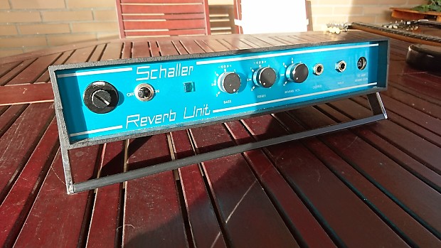 Vintage rare Schaller Spring Reverb Unit Transistor 1972 | Reverb