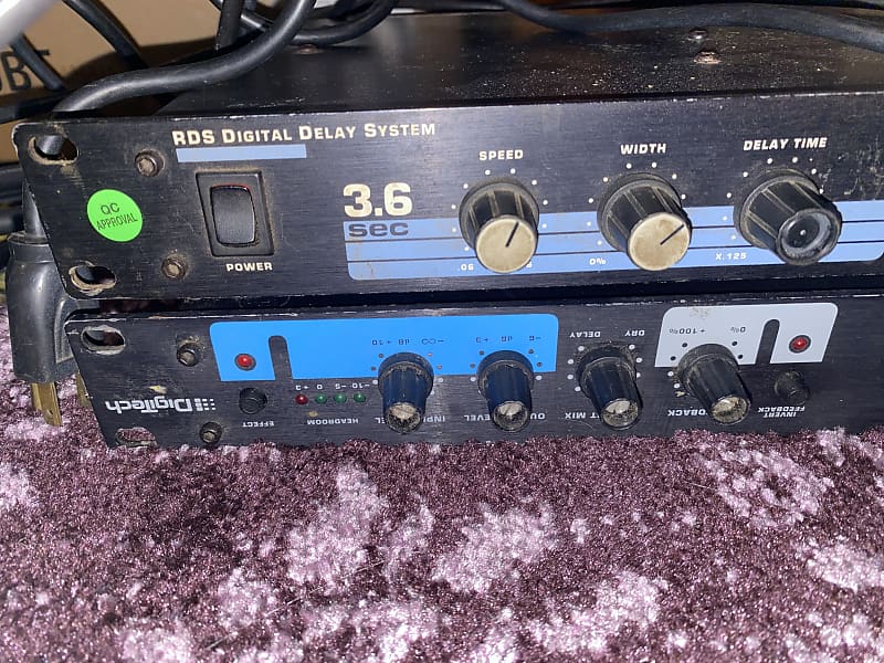 DigiTech RDS 3.6 V1 Second Delay 80’s-90’s - Black | Reverb