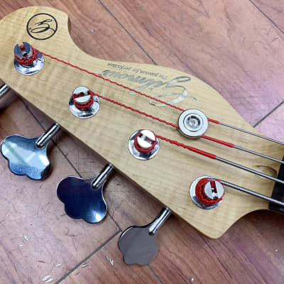 Gilmour Custom shop P-Bass Natural w/Kahler tremolo bridge | Reverb