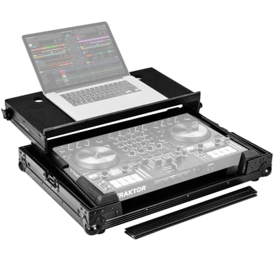 Odyssey Cases Black Traktor Kontrol S4 MK3 Flight Case with | Reverb