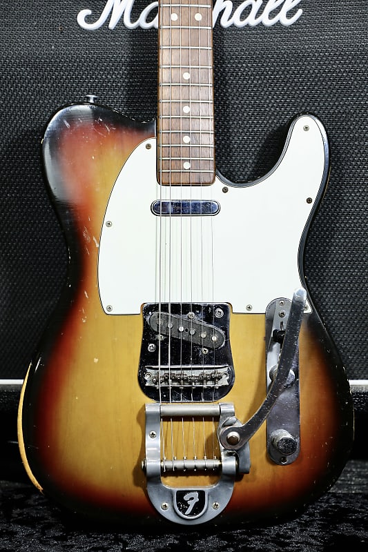 Fender With Original Hard Case Telecaster 1971 - 3 Tone | Reverb