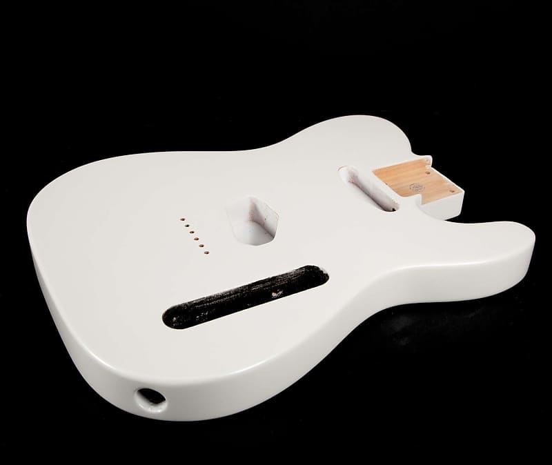 Tone Ninja Tele Body, Alder, Gloss poly Pearl White | Reverb