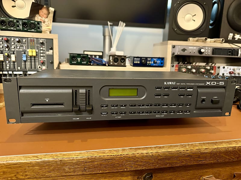 Kawai XD-5 1989-1990 - Black | Reverb