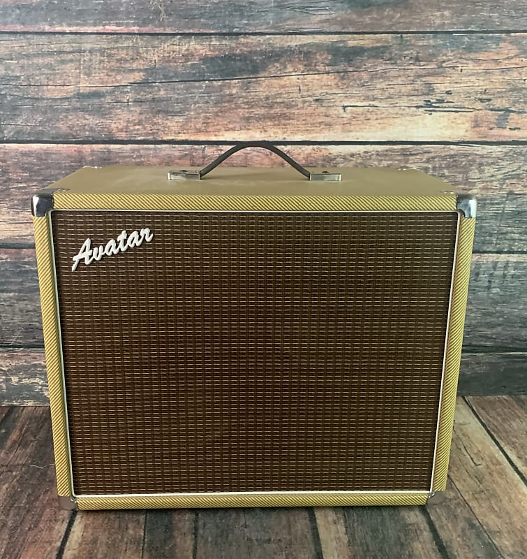 Used Avatar Tweed G210 2x10 8 ohm Speaker Cabinet with | Reverb