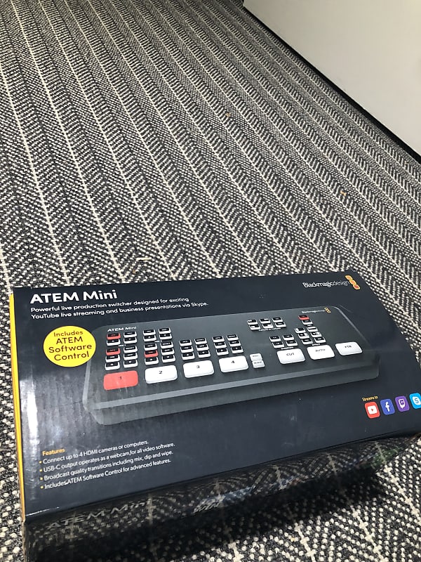 Blackmagic Design ATEM mini Stream player 2022 | Reverb