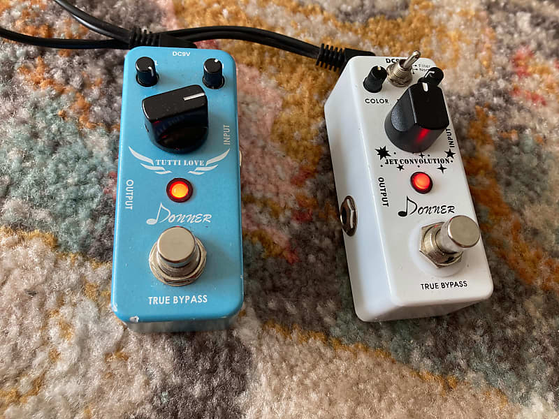 Donner Jet Convolution + Tutti Love Pedals One Owner EXC! | Reverb