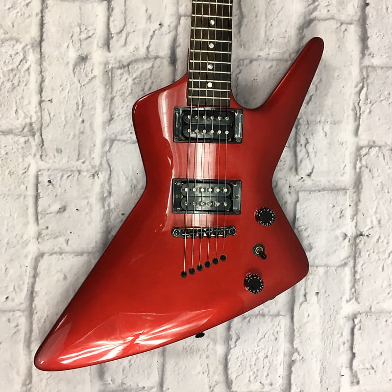 Dean Baby Z Metallic Red Electric Guitar | Reverb