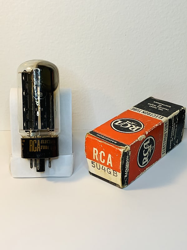 ||New Old Stock-Original Box|| Vintage 1960's RCA 5U4 | Reverb