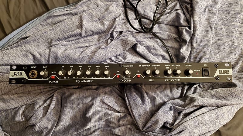 BBE 383 Bass Preamp Black | Reverb
