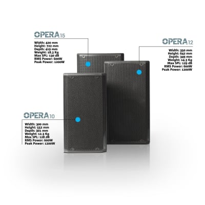 DB Technologies Opera 12 12 2 Way Active Speaker 600W | Reverb UK