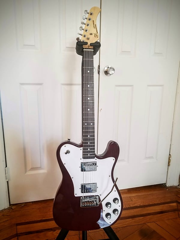 SX Furrian Tele Telecaster HH American Alder With Gig Bag | Reverb