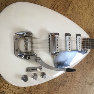 Vox 12 string Teardrop 1965 White | Reverb