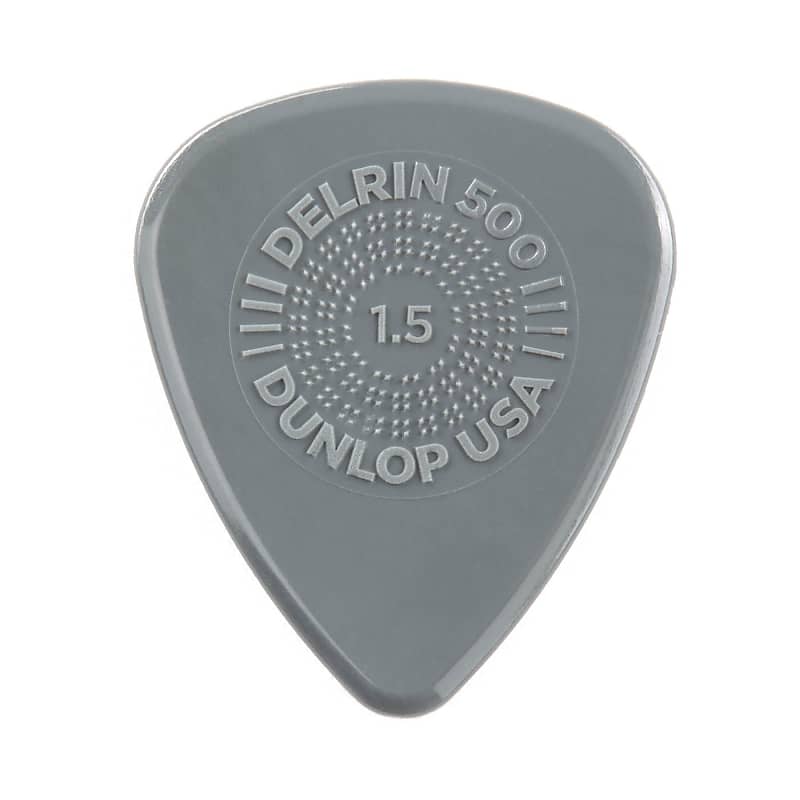 Dunlop 450P1.5 Prime Grip® Delrin 500 Guitar Picks 12 Pack | Reverb