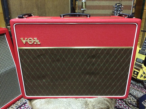 Vox Ac30 *1964* Red Ac-30 Copper Panel | Reverb