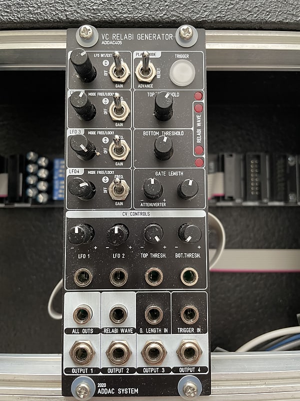 ADDAC System ADDAC405 VC Relabi Generator 2021 Black | Reverb