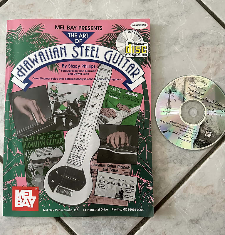 Mel Bay The Art of Hawaiian Steel Guitar + cd | Reverb