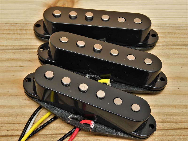 Artec Giovanni Noiseless Strat Single Coil SSS Pickup SET, | Reverb