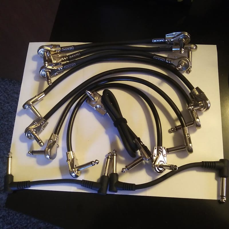 Lot of 10 Guitar Pedal Patch Cables | Reverb